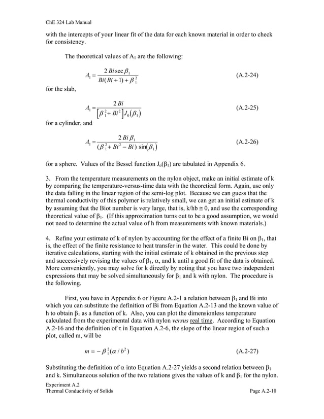 Experiments in transport phenomena crosby | PDF | Physics | Science