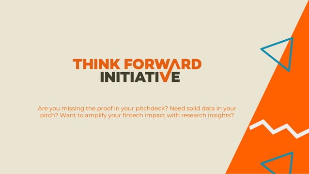 Think Forward Initiative - experiment | PPTX | Business | Business and ...