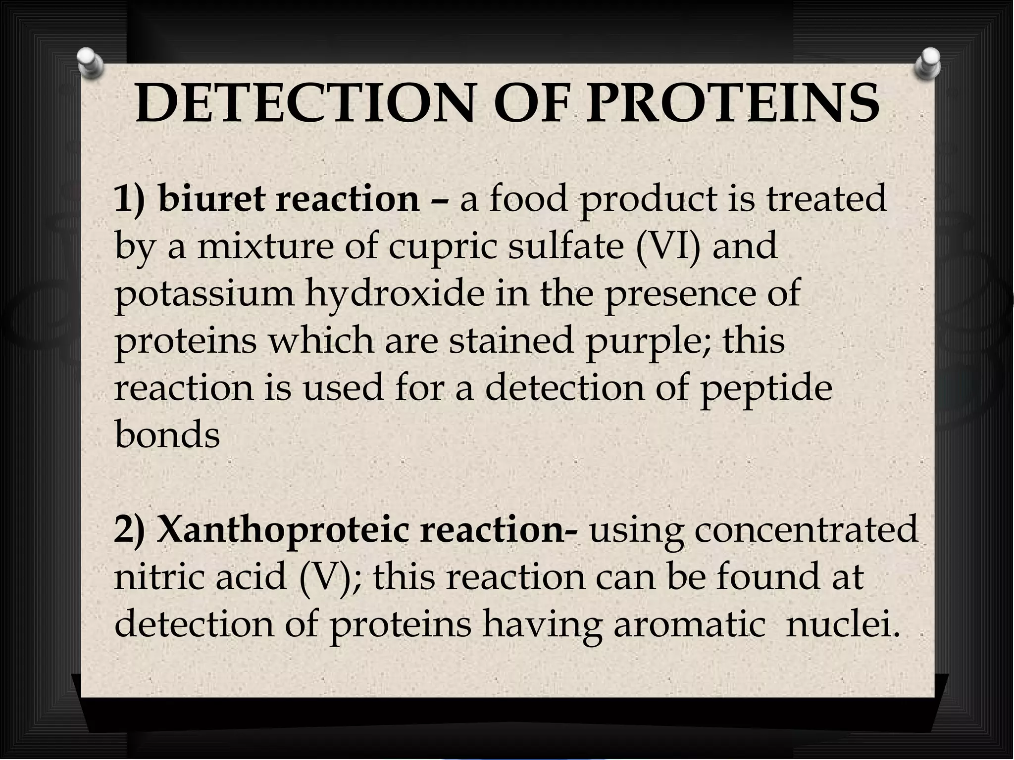 Experiments on starch protein and fat | PPT