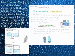 Experiments with water | PPT