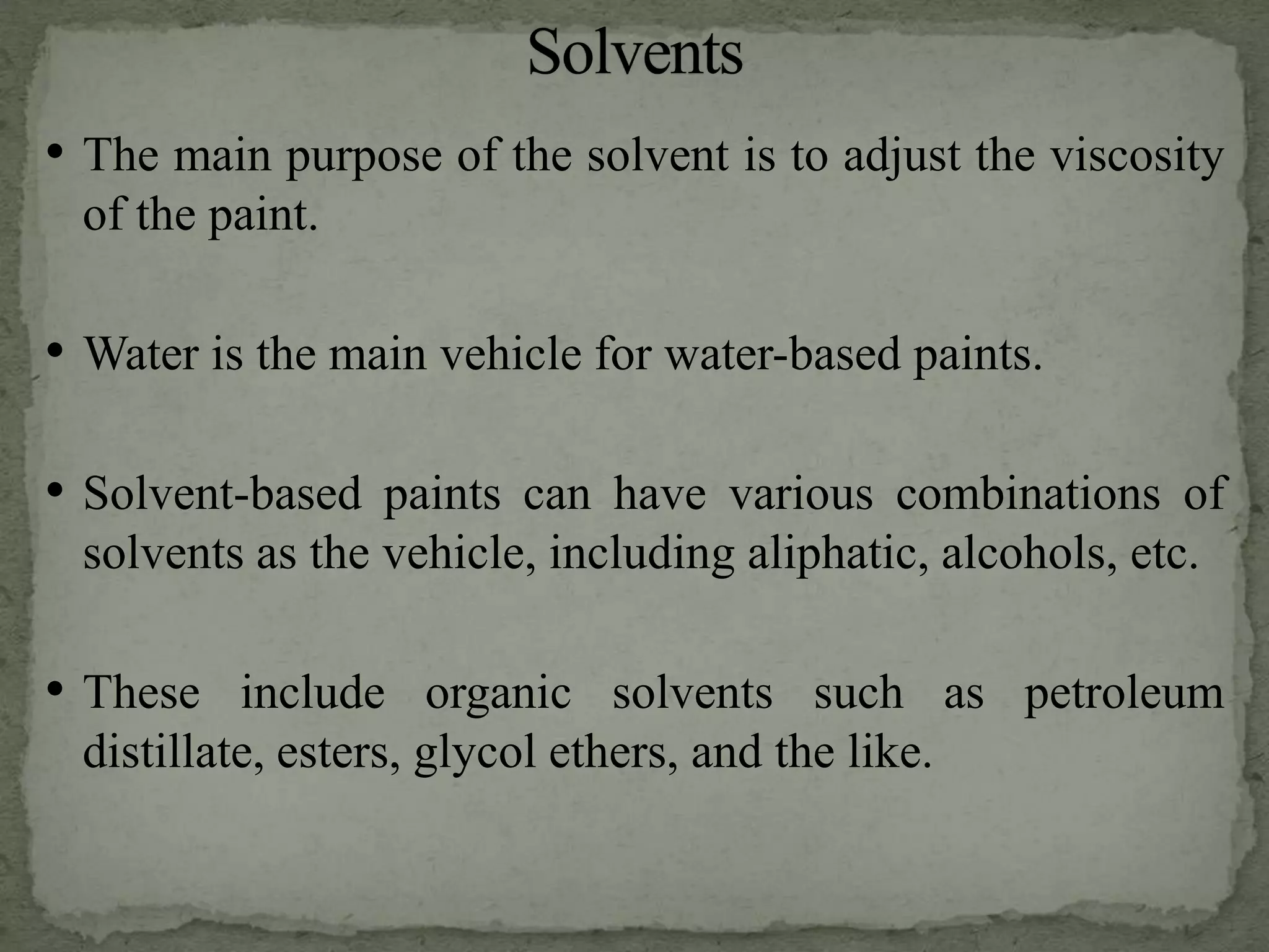 Paint Manufacturing Process | PPTX