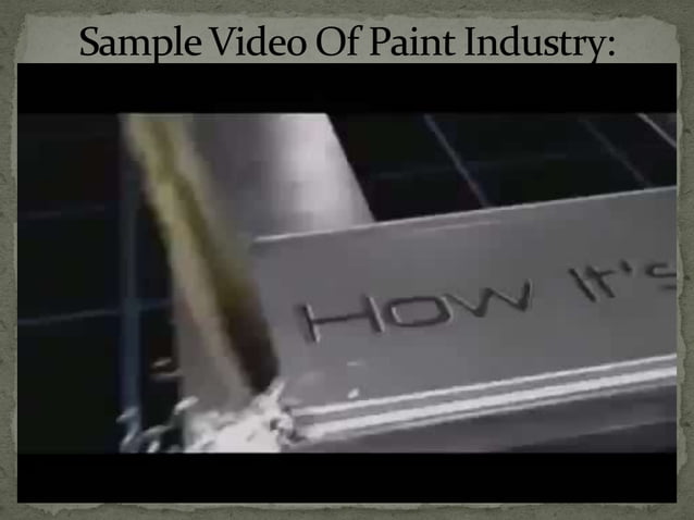 Paint Manufacturing Process | PPTX | Painting | Arts and Crafts