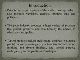 Paint Manufacturing Process | PPTX