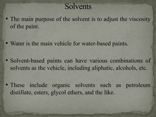 Paint Manufacturing Process | PPTX