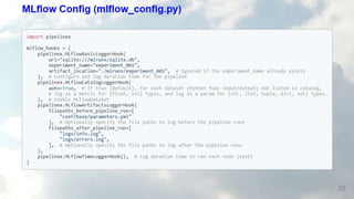 Experiment Tracking & Model Management with MLflow and Kedro | PPT