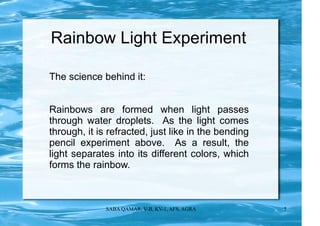 Experiment with water | PDF