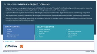 Experion Corporate Profile 2020 | PDF