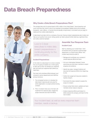 Experion Data Breach Response Excerpts | PDF