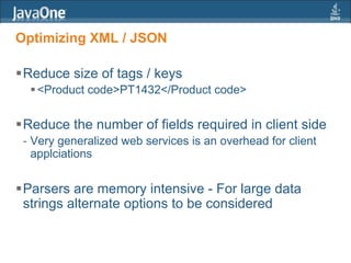 Experion Presentation at JavaOne 2011: Memory optimizing Java ME applications | PPT