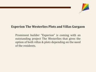 Experion westerlies plots | PPTX