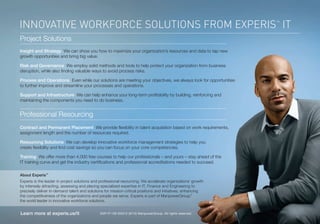 Experis IT Brochure | PDF