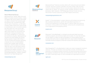 Business Growth is Humanly Possible with Experis | PPT