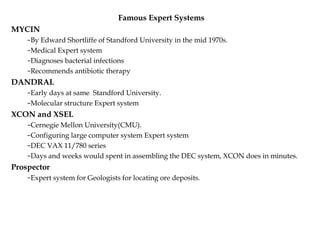Expert system | PPT
