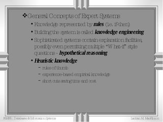 Expert Systems | PPT
