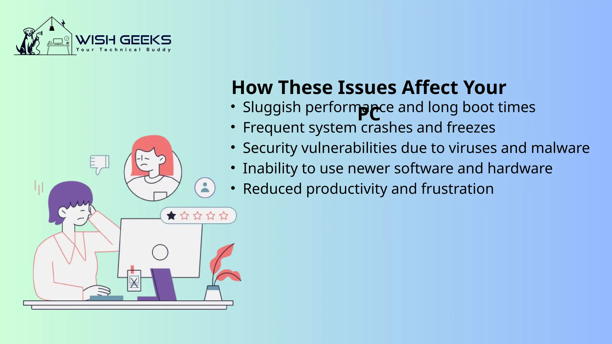 Is Your PC Slow and Full of Viruses? Wish Geeks Has the Solution! | PPTX