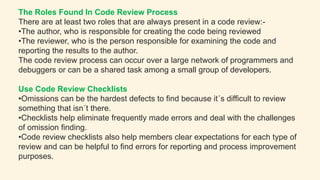 Expert Code Review best practices | PPT