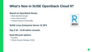 Expert Day 2019 - SUSE OpenStack Cloud | PDF