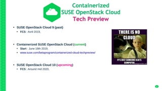 Expert Day 2019 - SUSE public beta program | PPT