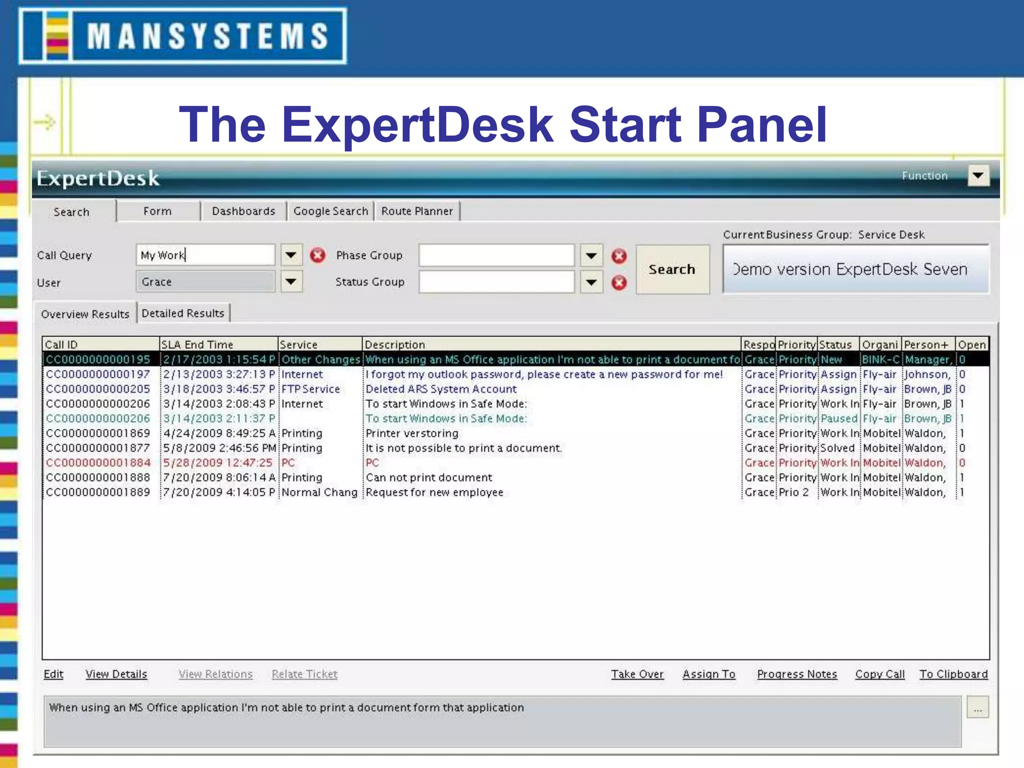 Expertdesk Seven Impression V2 | PPTX