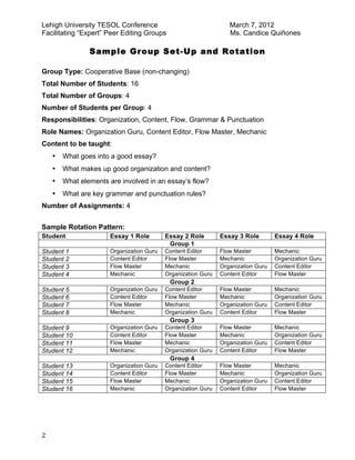 Expert editing presentation handout | PDF