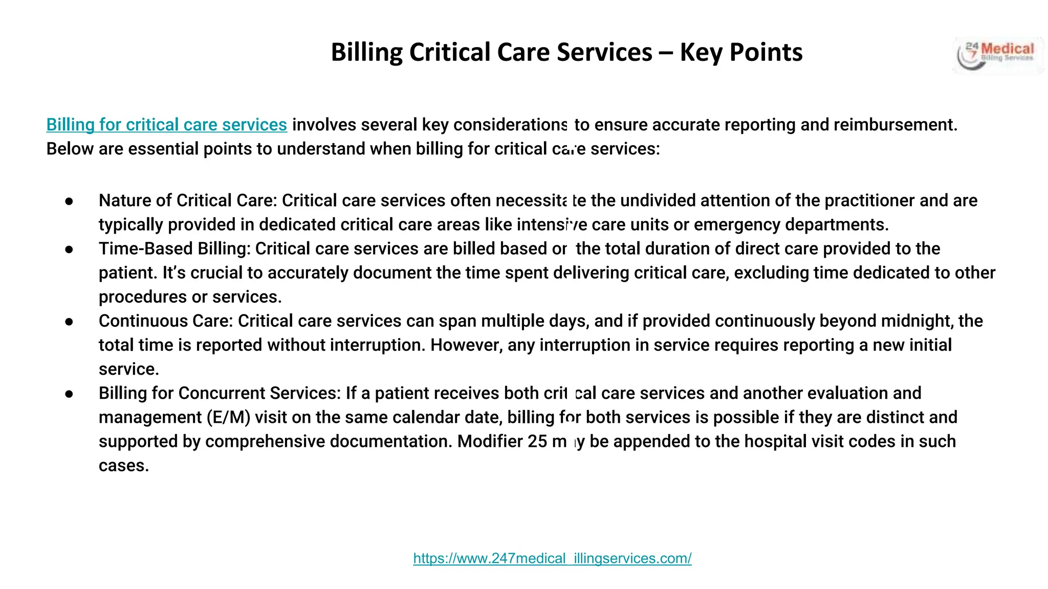 Expert Guidance On Critical Care Billing Services And CPT Code.pptx