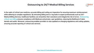 Expert Guidance On Critical Care Billing Services And CPT Code.pptx