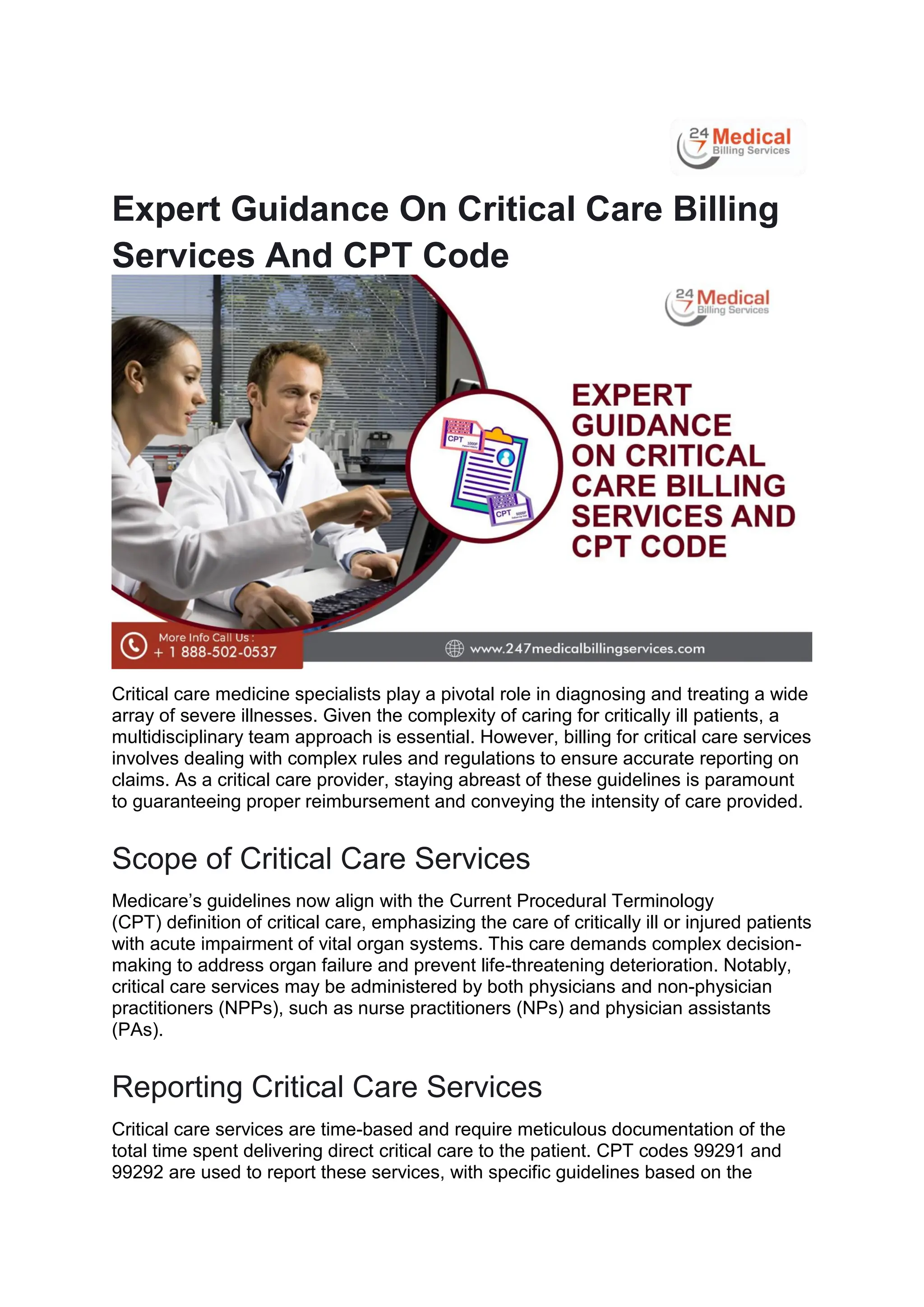 Expert Guidance On Critical Care Billing Services And CPT Code.pdf