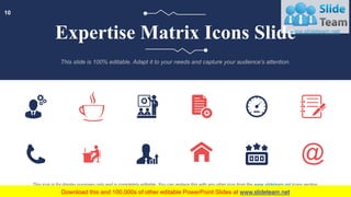 Expertise Matrix PowerPoint Presentation Slides | PPT