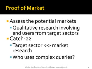 User requirements for complex search strategies | PPT