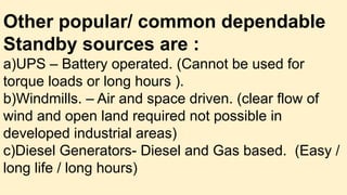Expert lecture on importance of standby power supply industry overview ...