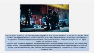 Expert Missing Person Investigator.pptx