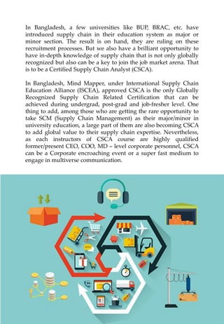 Expert opinion and guidelines on supply chain for iscea ptak prize | PDF