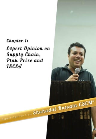 Expert opinion and guidelines on supply chain for iscea ptak prize | PDF