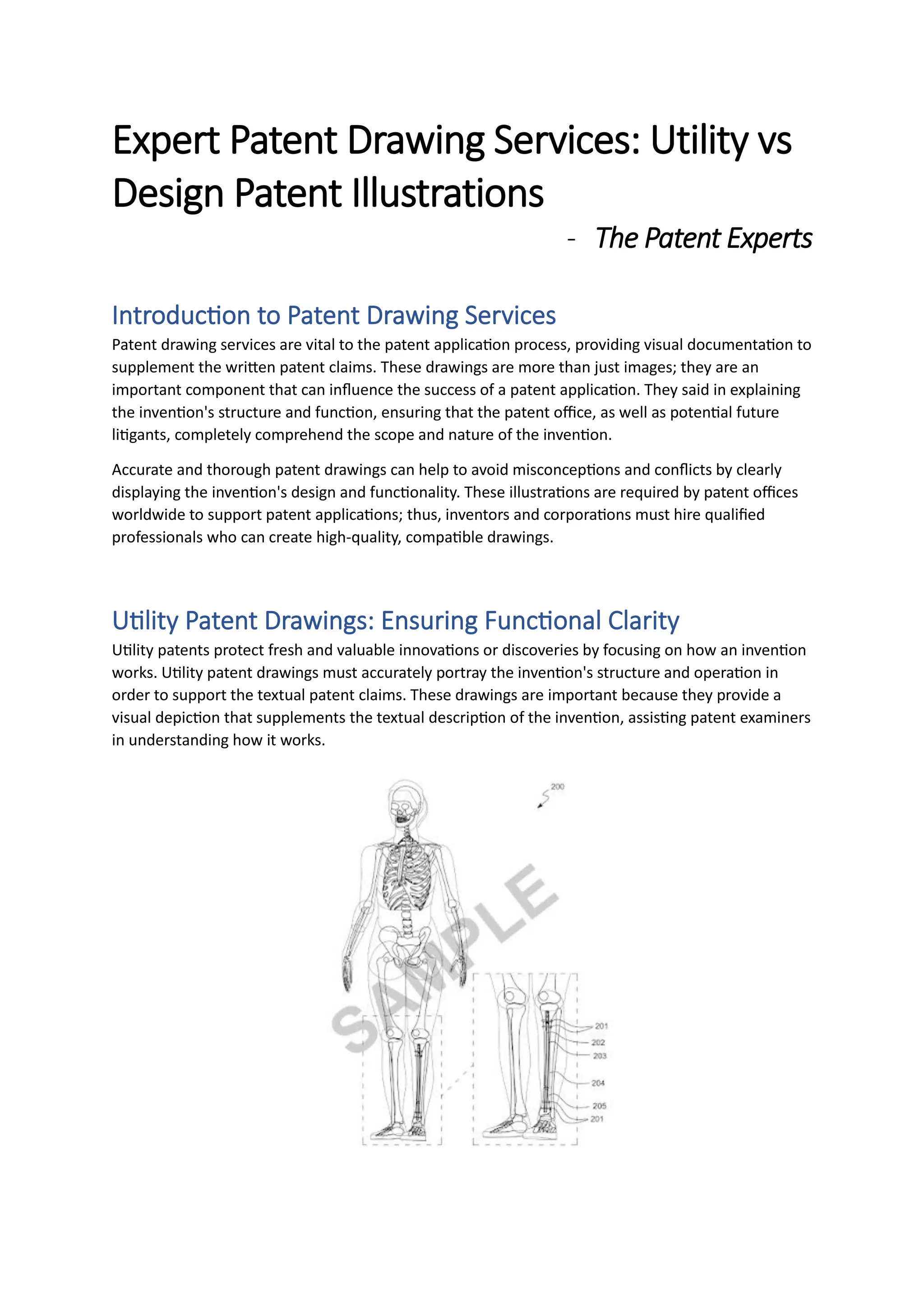 Expert Patent Drawing Services: Utility vs Design Patent Illustrations ...