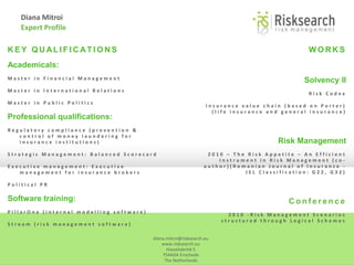 Expert profile | PPTX