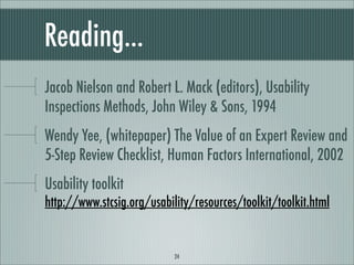 Conducting Expert Reviews Using the VIMM Model | PDF | Computer ...