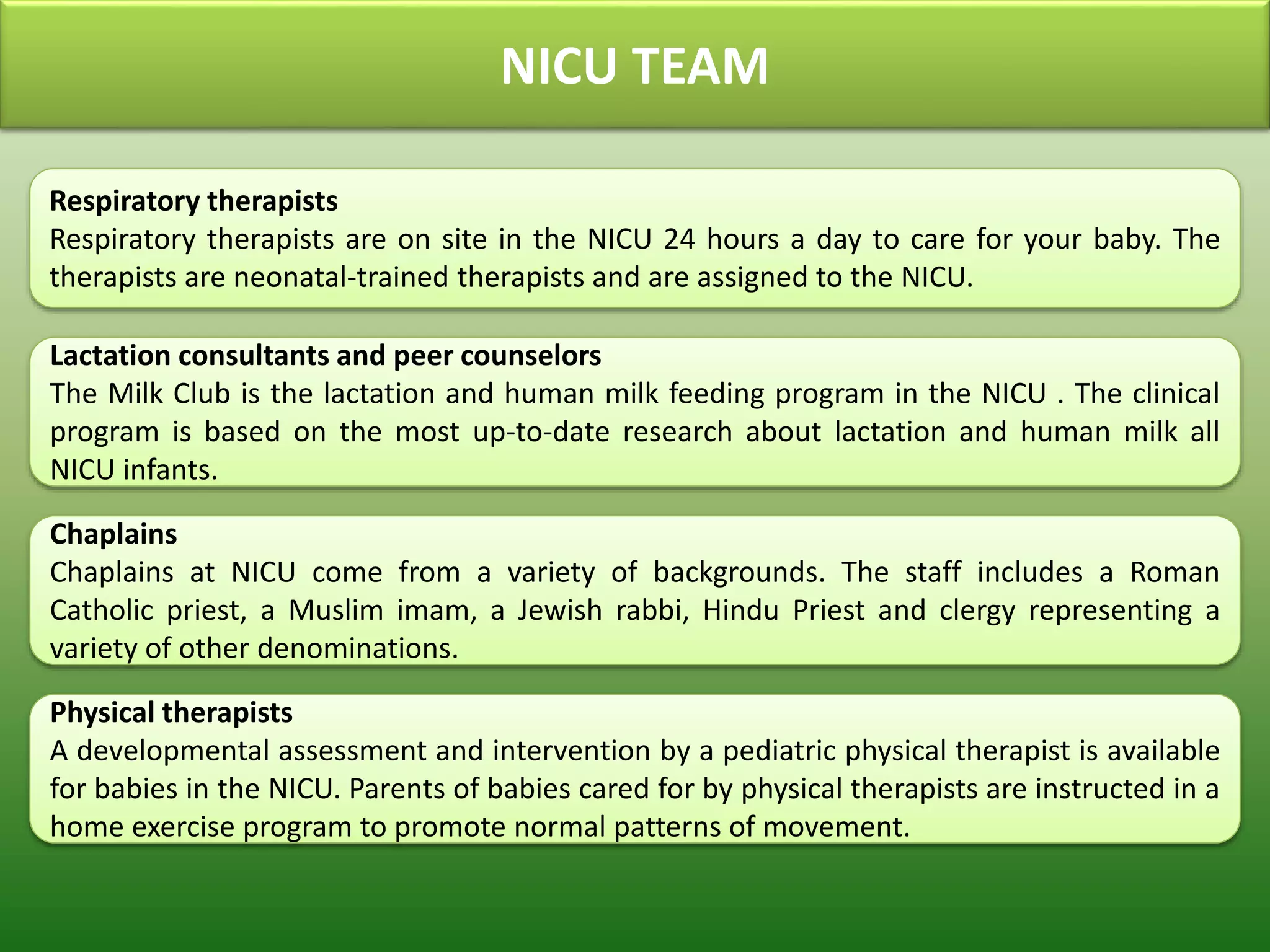 NICU CONCEPTS, STAFFING,PROTOCOLS, PHYSICAL LAYOUT | PPTX