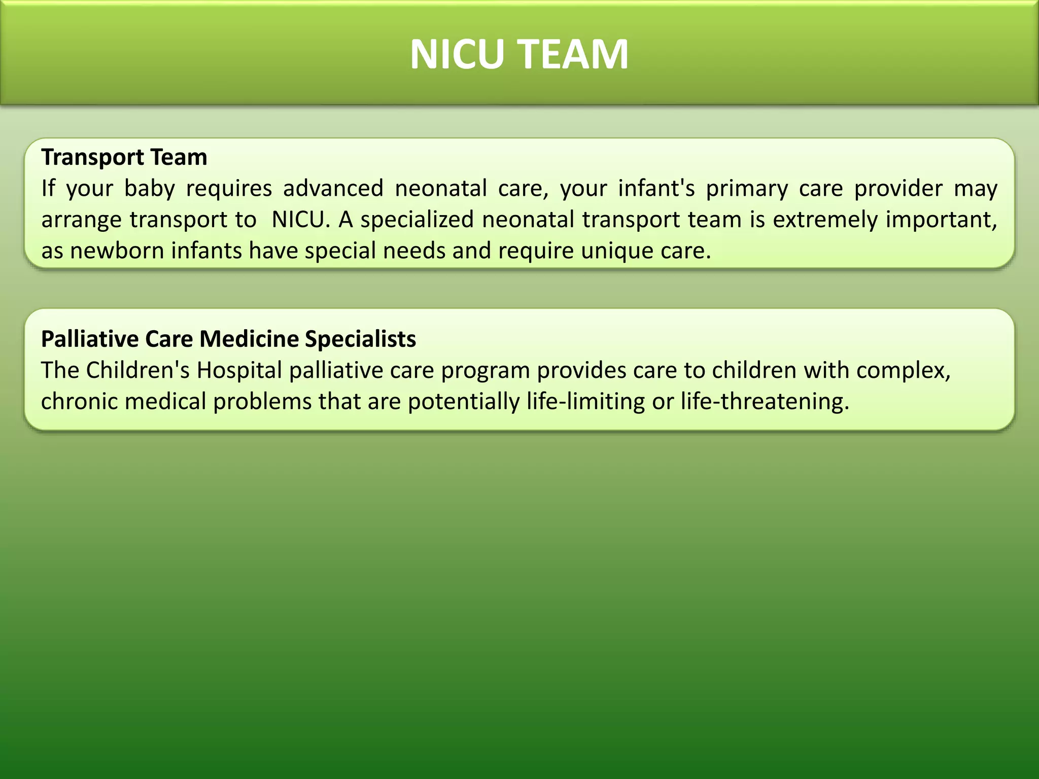 NICU CONCEPTS, STAFFING,PROTOCOLS, PHYSICAL LAYOUT | PPTX