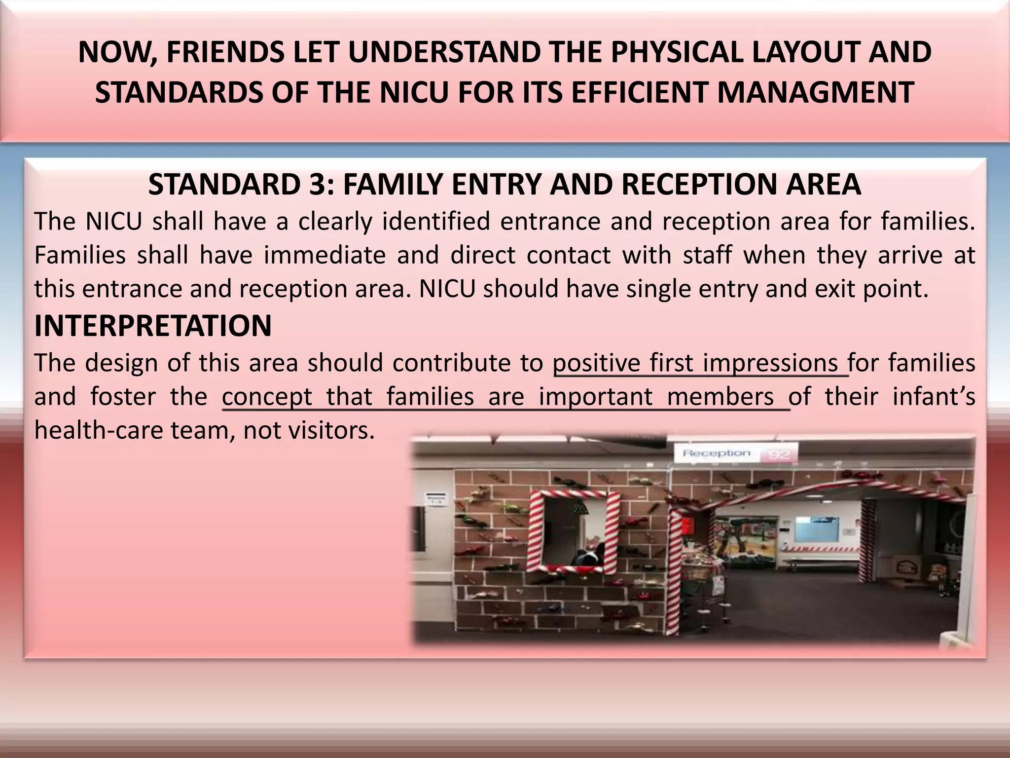 NICU CONCEPTS, STAFFING,PROTOCOLS, PHYSICAL LAYOUT | PPTX