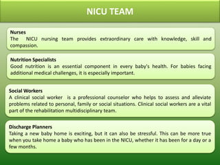 NICU CONCEPTS, STAFFING,PROTOCOLS, PHYSICAL LAYOUT | PPTX