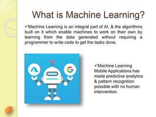 Experts in Making Machine Learning App Development | PPT