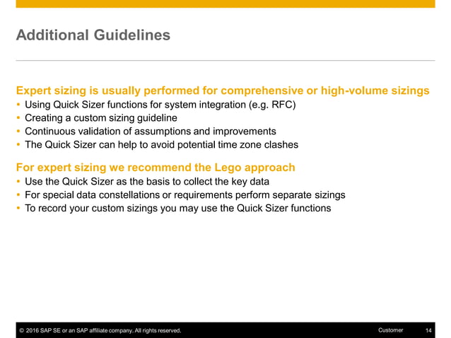 Expert sizing & methods of sizing validation | PPT