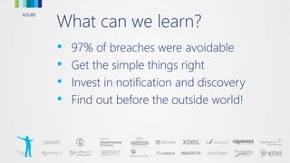 Assume breach, layered security in Azure tested and explained | PPT