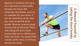 Experts tips on how to get good grades in exams | PPTX