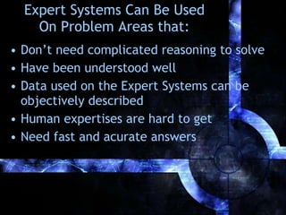 Expert Systems | PPT