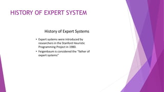 Expert system | PPTX