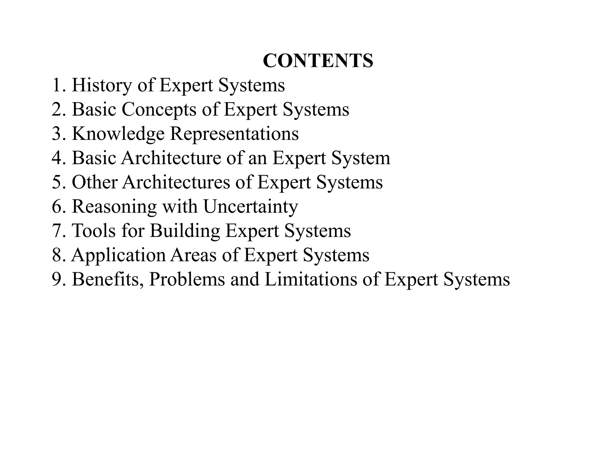 Expert system | PPTX