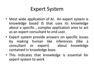 Expert system | PPT