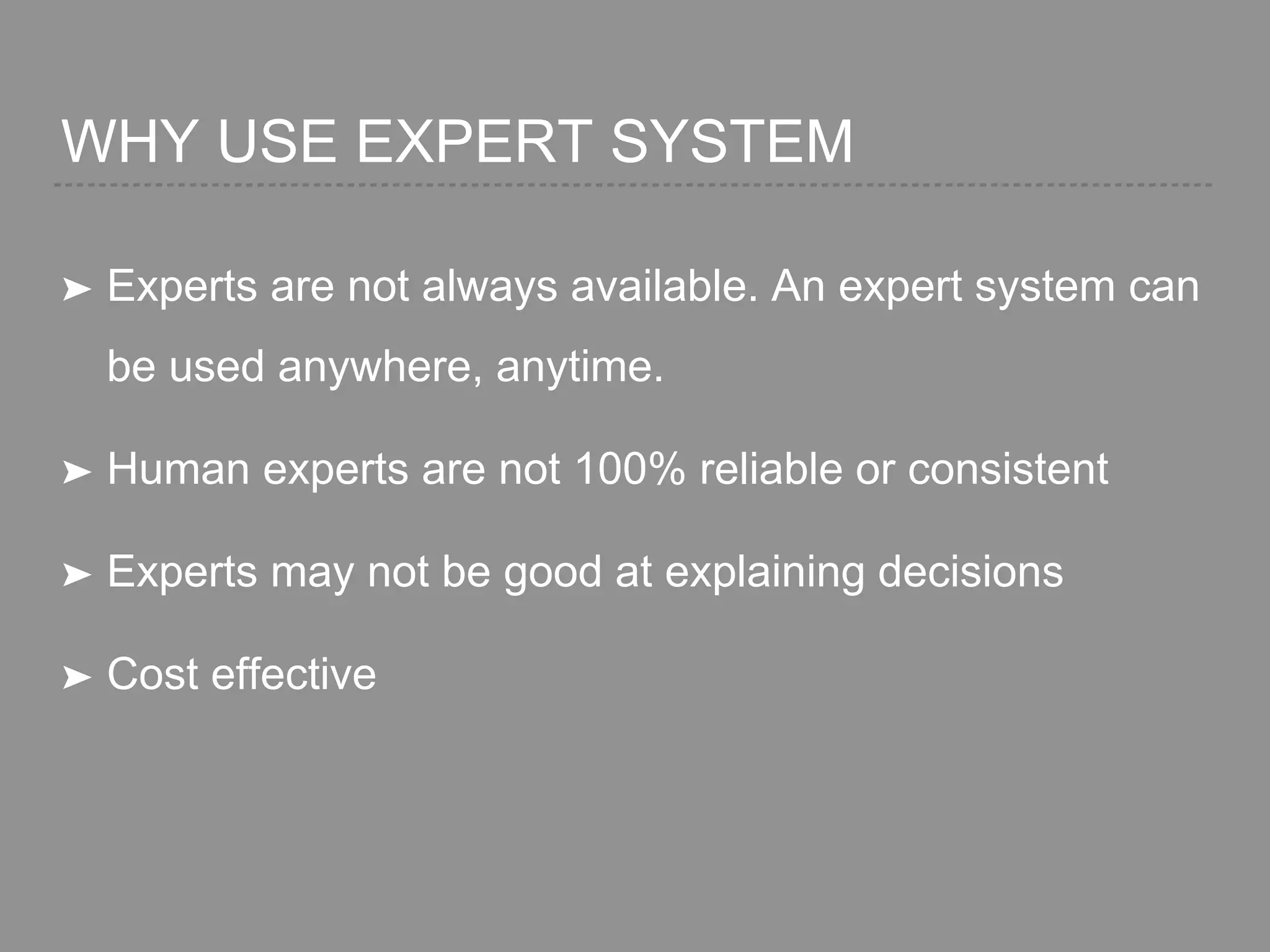Expert system | PPTX