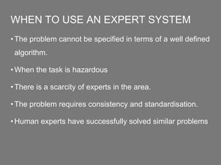 Expert system | PPTX